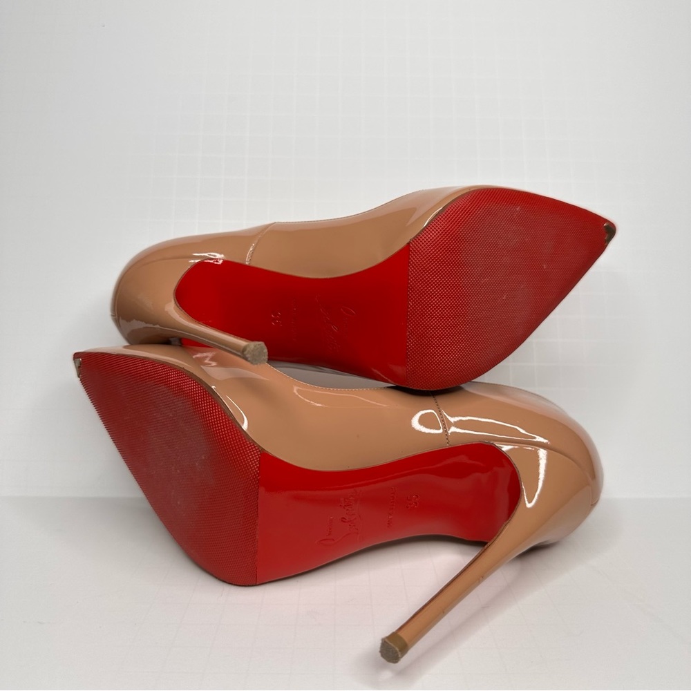 Christian Louboutin So Kate Red Sole Pump - Gem